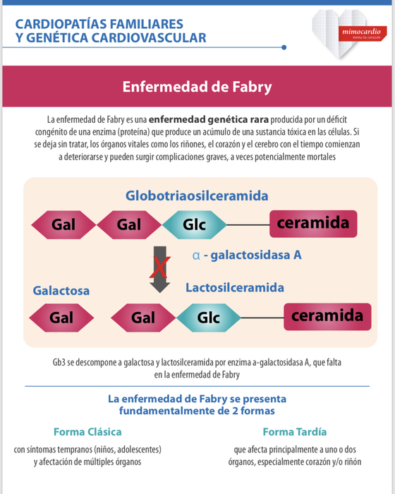 Enfermedad de Fabry :: Cardiopatías Genéticas y Familiares Baleares